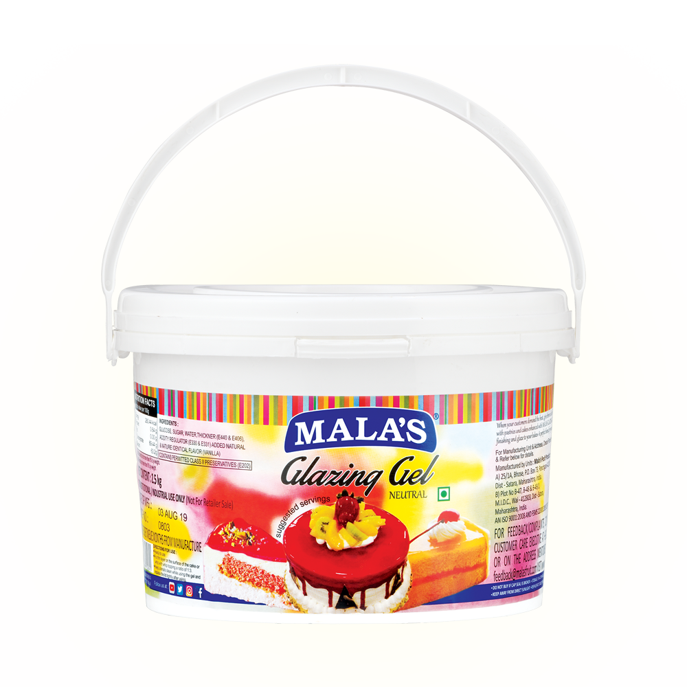 Neutral Glaze Gel 2.5Kg Bucket