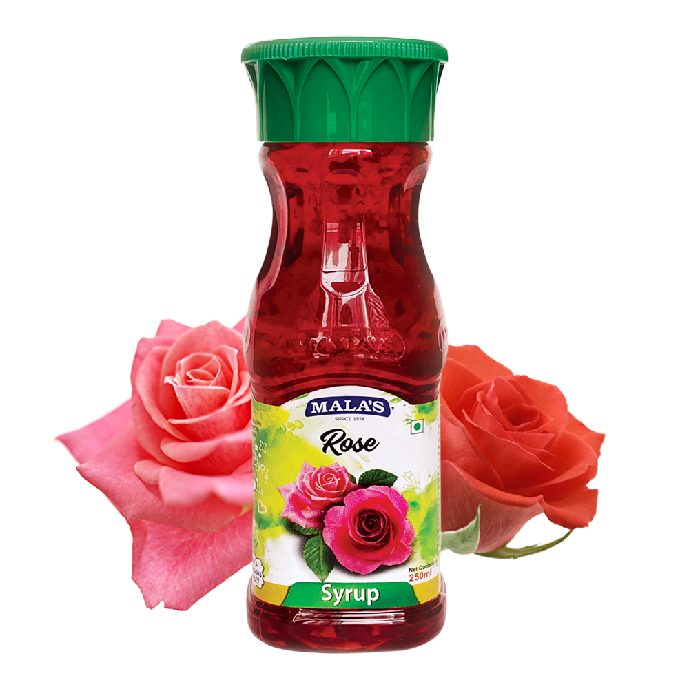 Rose Syrup 250ml PET Bottle